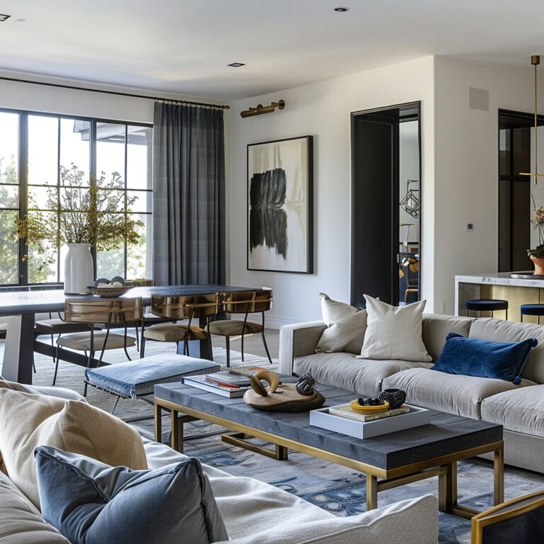 Attainable Luxury Transitional Interior Design Ideas | HH