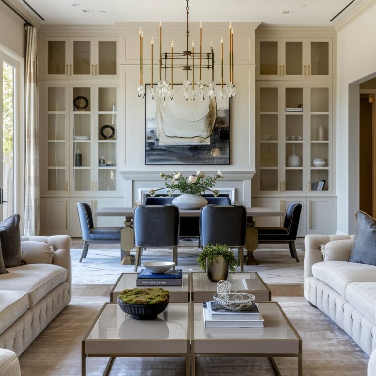 Elegance and Comfort: Crafting a Luxurious Living Room - Harmony Home Design