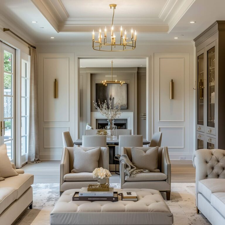 Elegance and Comfort: Crafting a Luxurious Living Room - Harmony Home Design