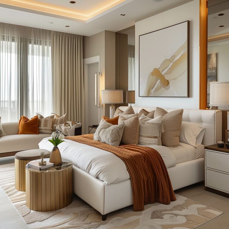 Sophisticated Bedroom Revamp: Stunning Renovation and Decor Ideas