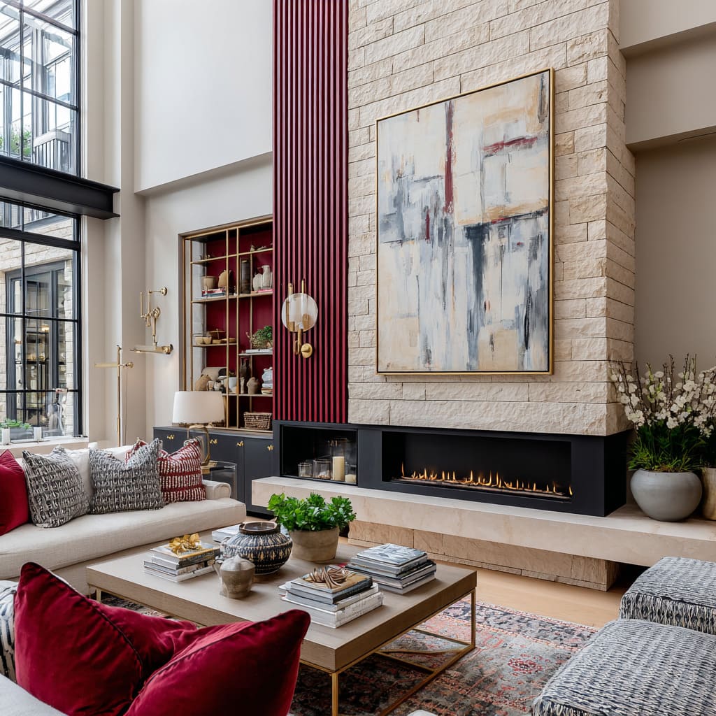 Why Some Fireplace Walls Look Expensive: Design Logic | HH