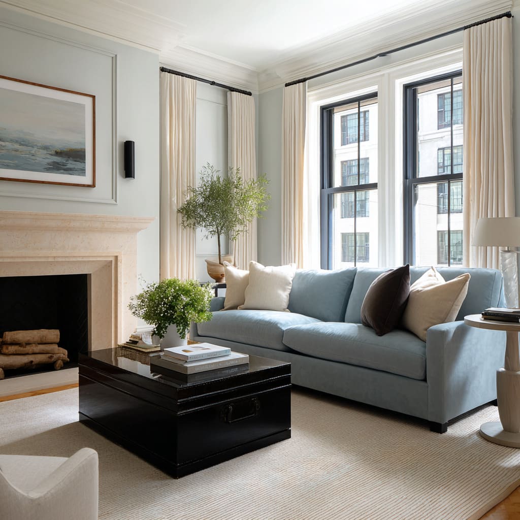 Blue Sofa Living Room Ideas: Color Schemes for a Blue Couch