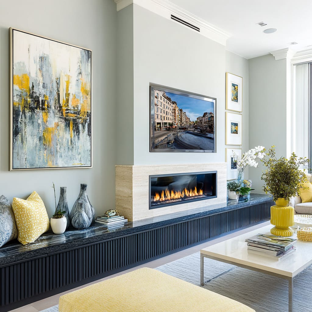Why Some Fireplace Walls Look Expensive: Design Logic | HH